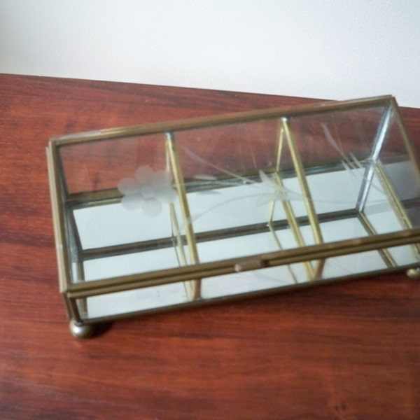 Glass Trinket Boxes - Etsy