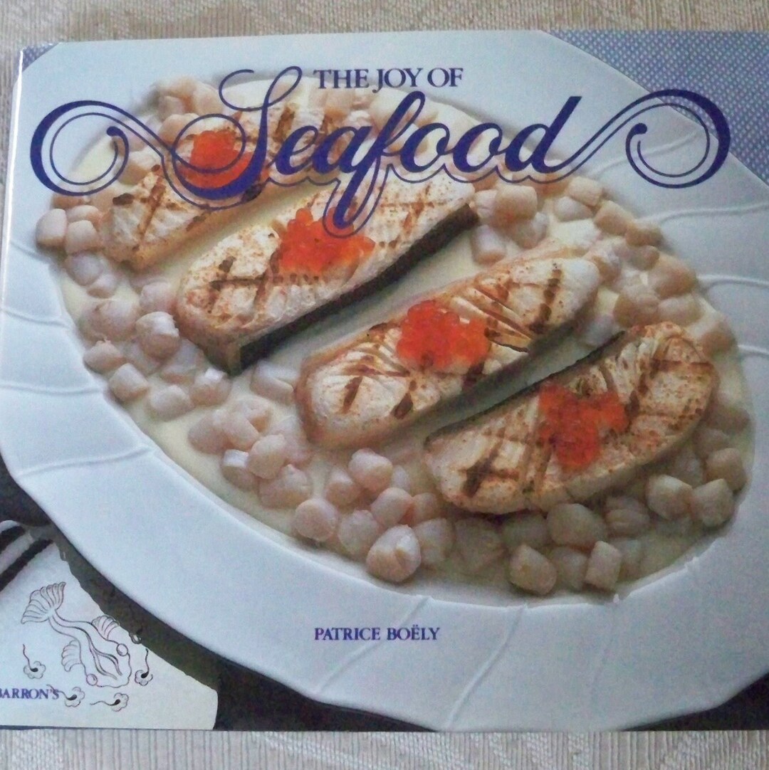 Vintage Cookbook the Joy of Seafood Boely 1988 - Etsy