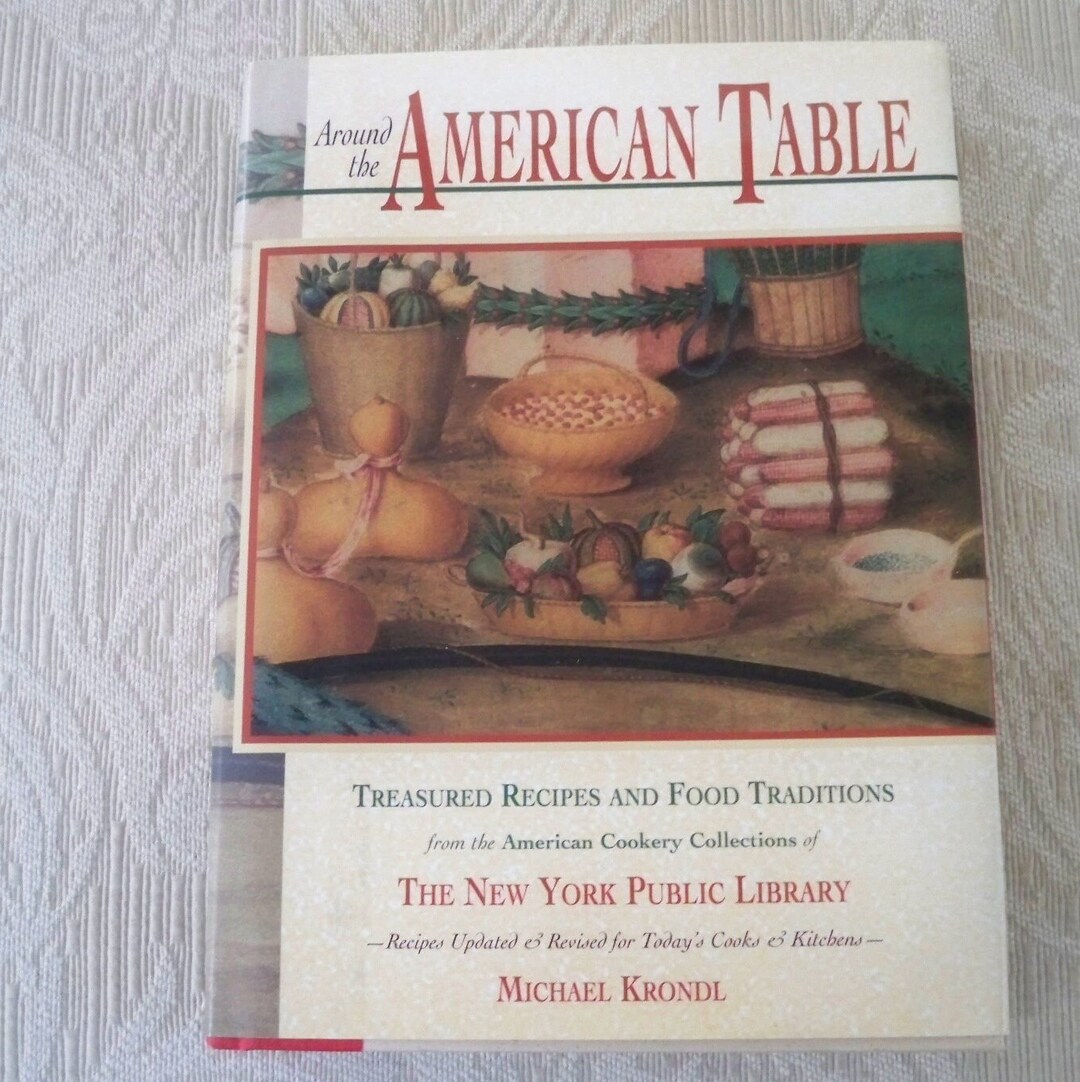 Vintage Cookbook around the American Table New York Public Library - Etsy