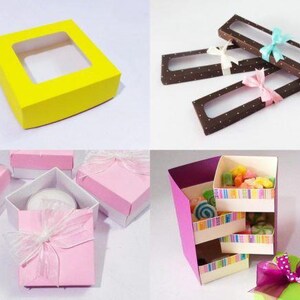 100 SVG Box Templates Packaging - Etsy