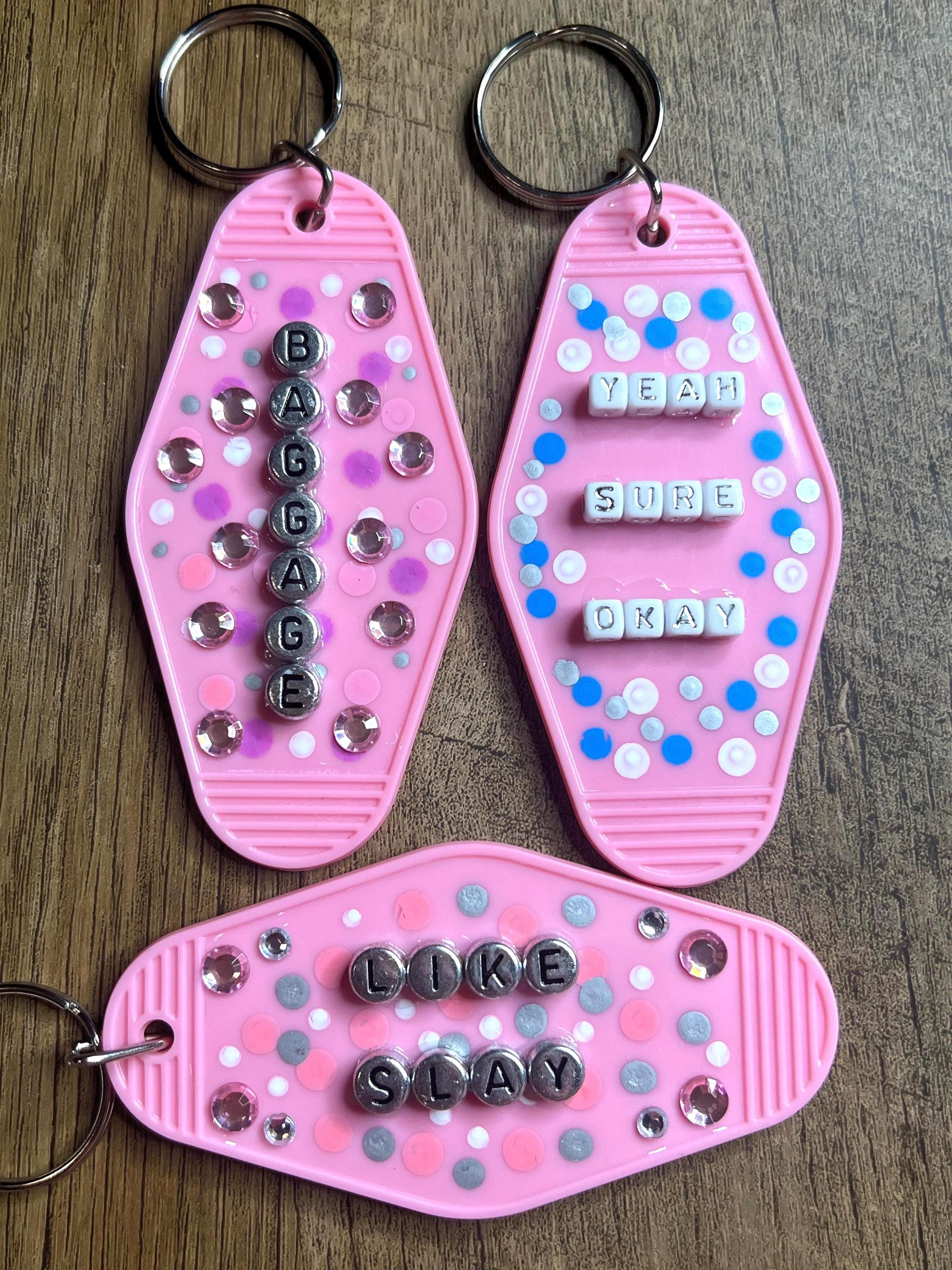 Ballerini Inspired Baggage Tag Keychain Set, Ballerini Merch, Concert ...