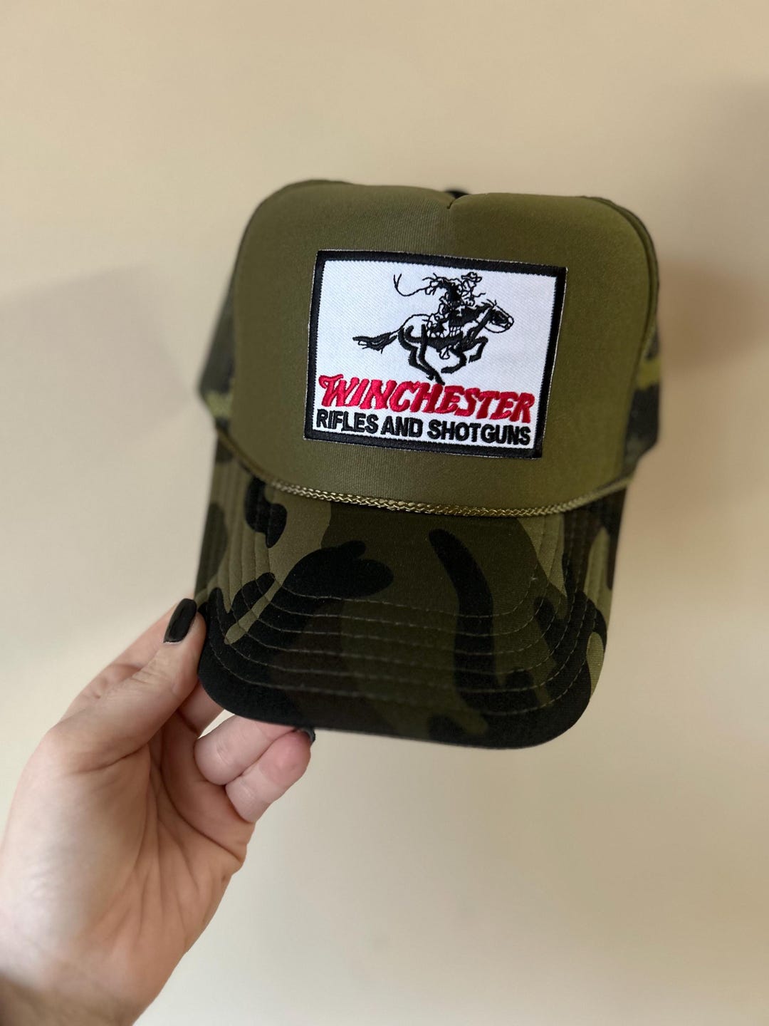 Camo Winchester Hat - Etsy