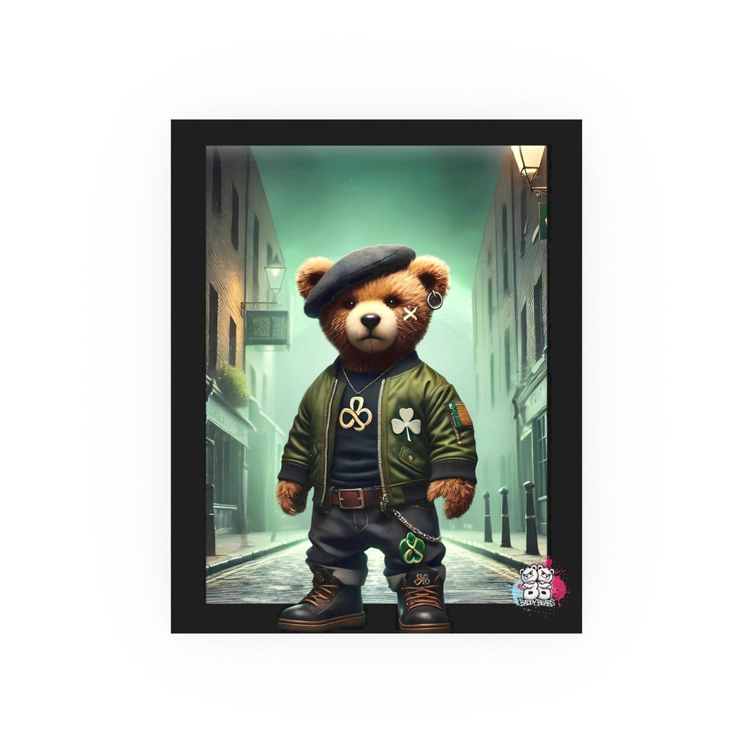 Paddy O'claw ireland Baddy Bears: Global Grit Set Satin Poster, Art ...