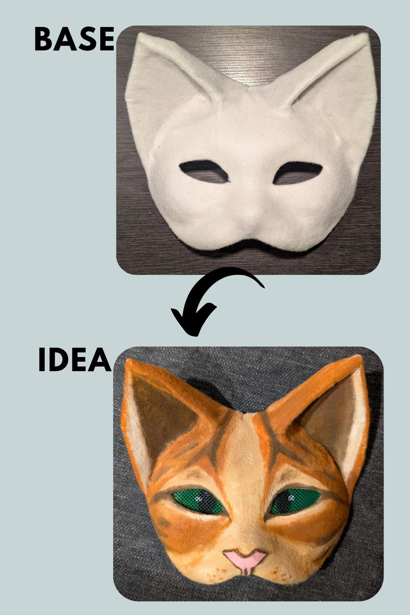 DIY Guide: Therian Ears Tutorial + Pattern Digital Template PDF Cosplay ...