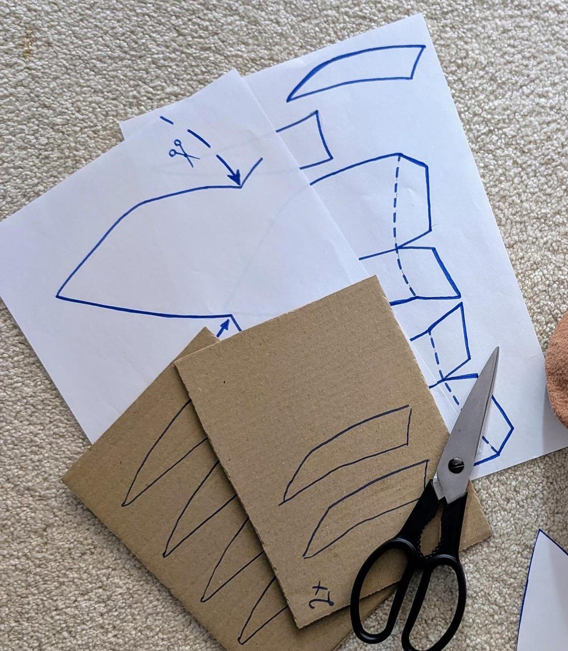 DIY Guide: Therian Ears Tutorial + Pattern Digital Template PDF Cosplay ...