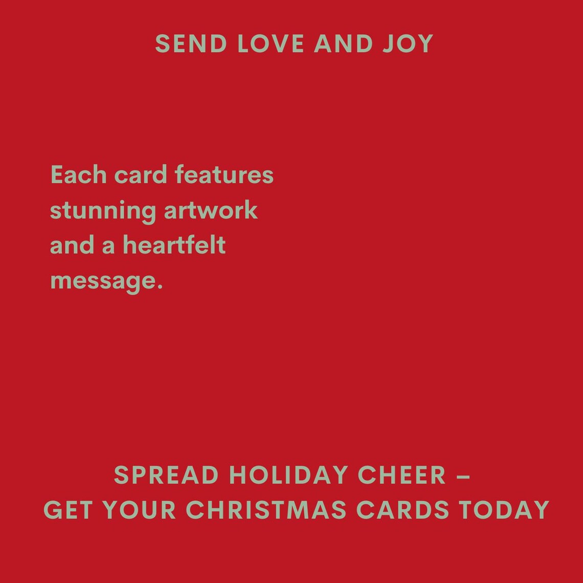 Digital Christmas Card, Printable Holiday Card, Holiday Greeting Card ...