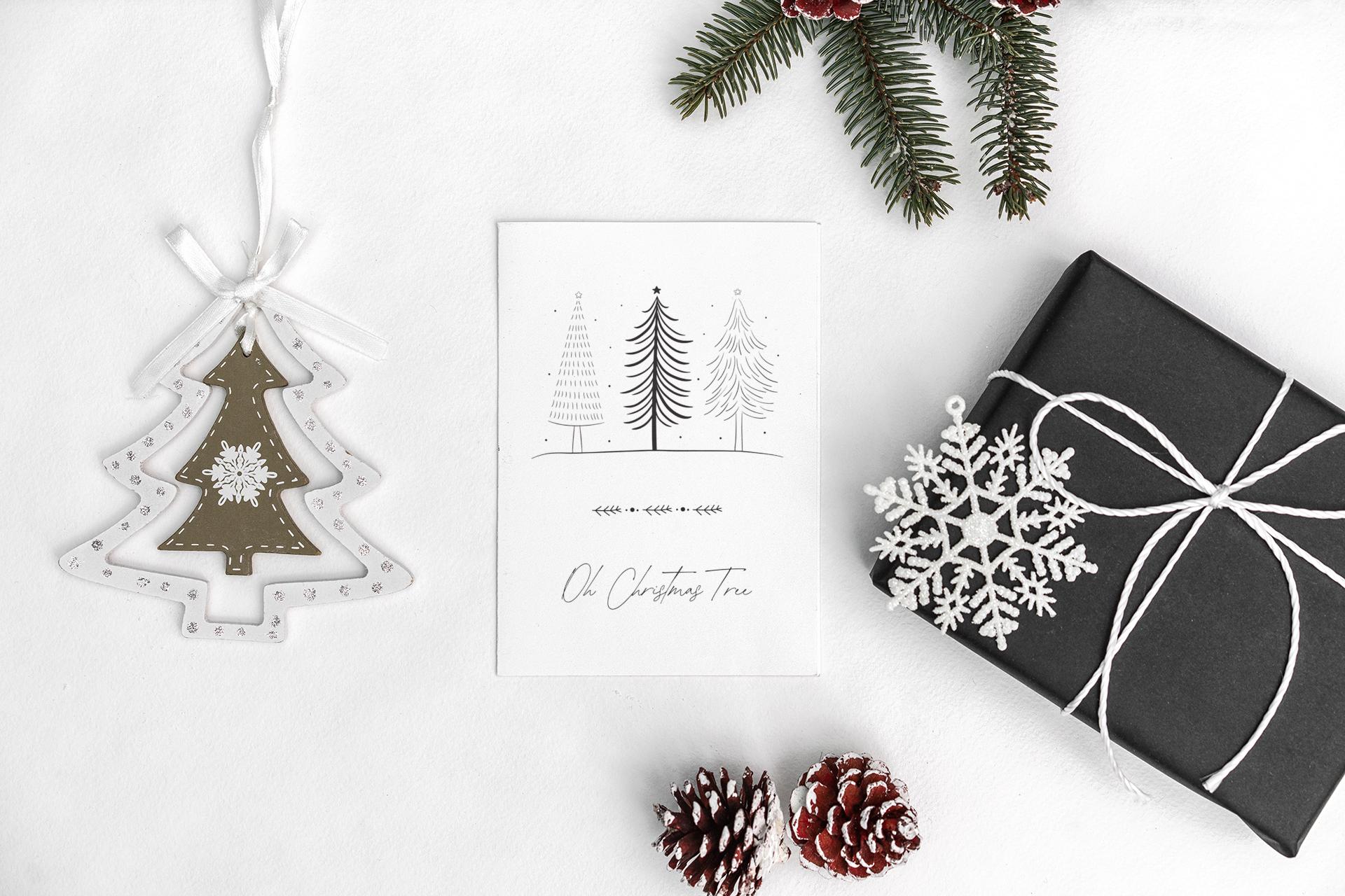 Digital Christmas Card, Printable Holiday Card, Holiday Greeting Card ...