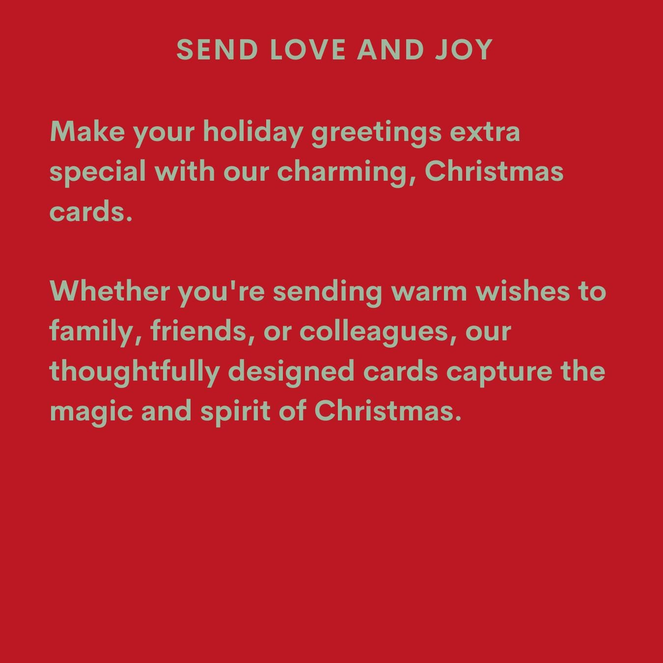 Digital Christmas Card, Printable Holiday Card, Holiday Greeting Card ...