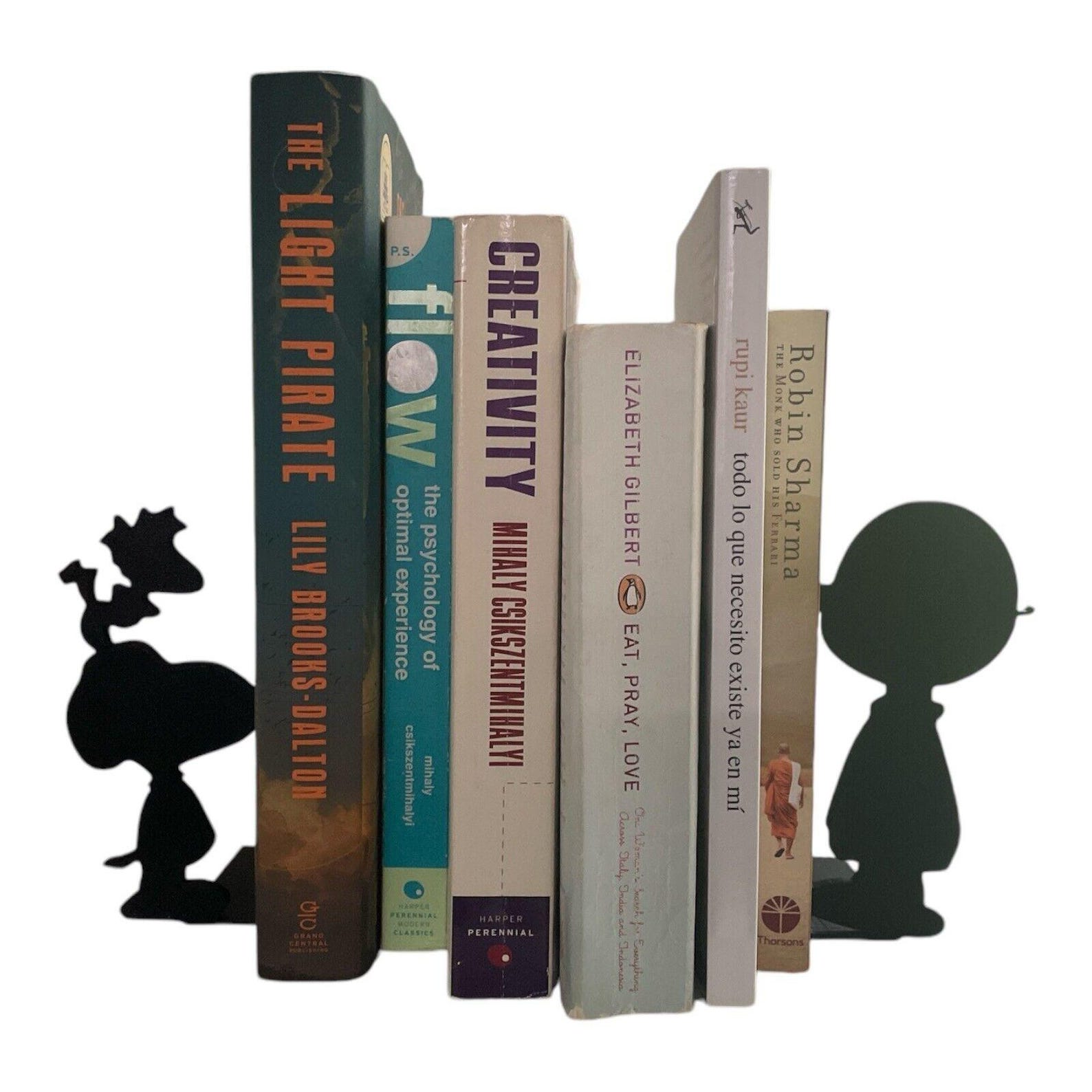 Snoopy Bookends for Your Books. Cute Book Holder. Booked. - Etsy