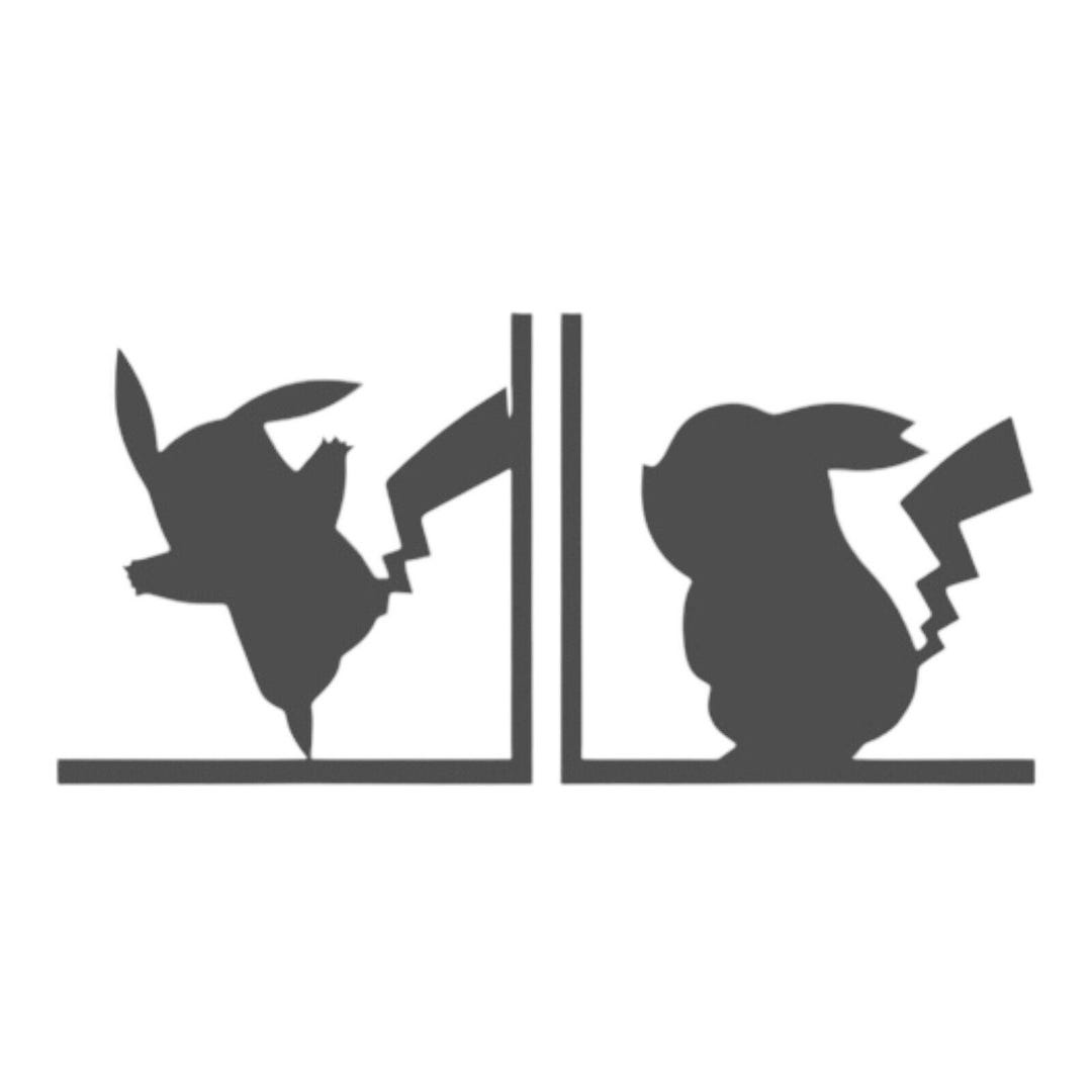 Pikachu Pokemon Bookends. Pikachu Pokemon Book Holder. Choose Your ...