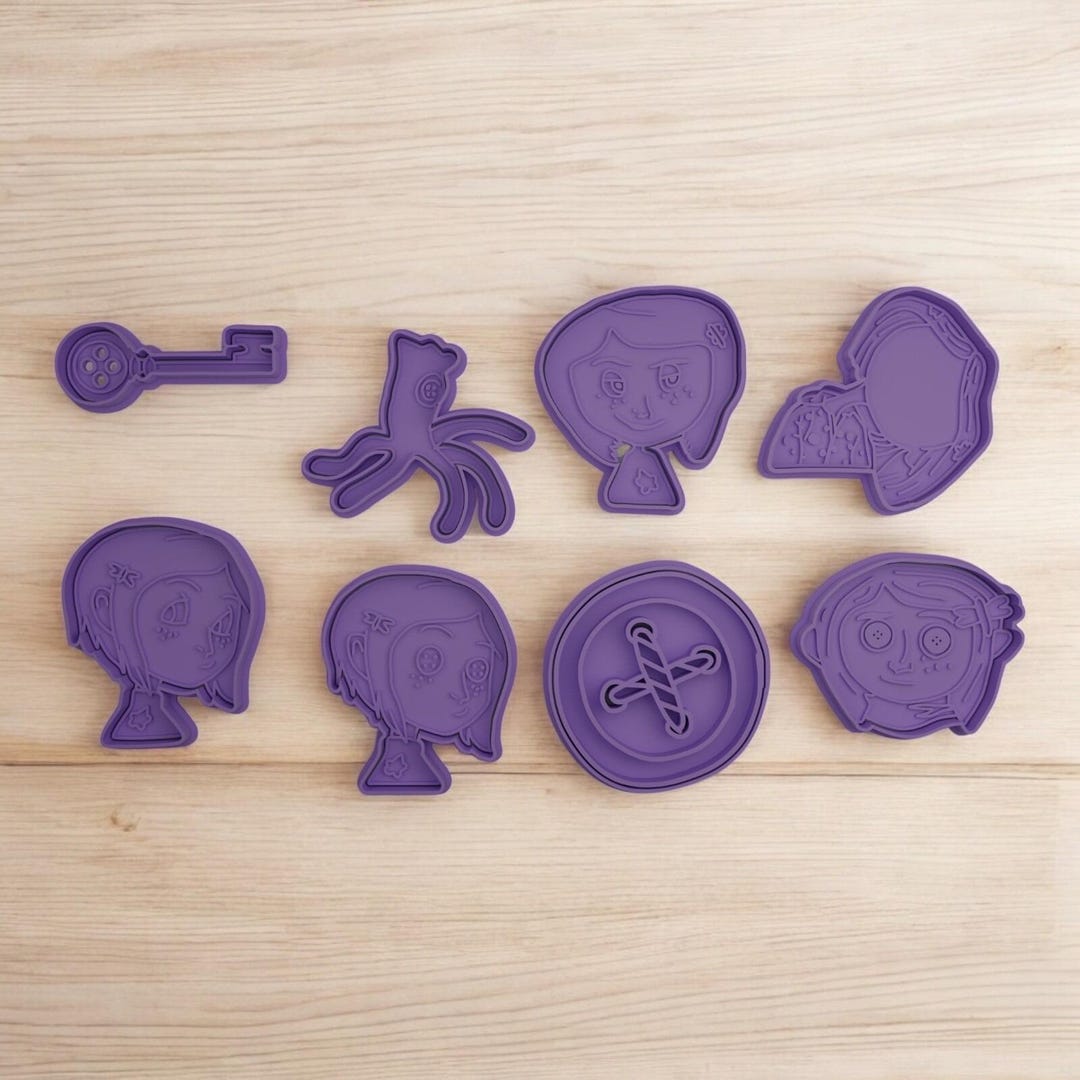 Girl Cookie Cutter Set: Food-safe PLA, Play Dough Cutters - Etsy