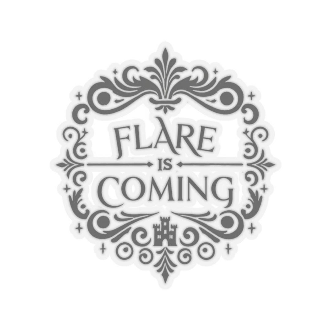 Flare is Coming Flare Day Kiss-cut Stickers, Chronic Illness Spoonie ...