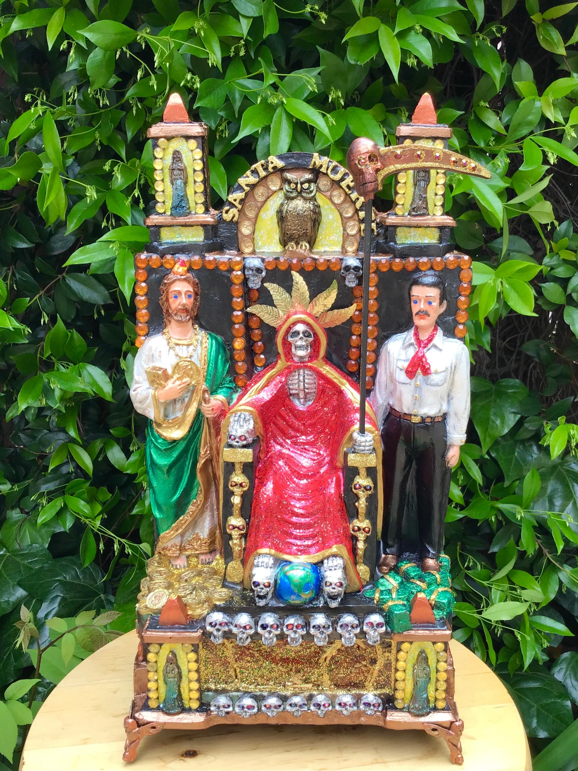 Imagenes De La Santa Muerte Y Malverde