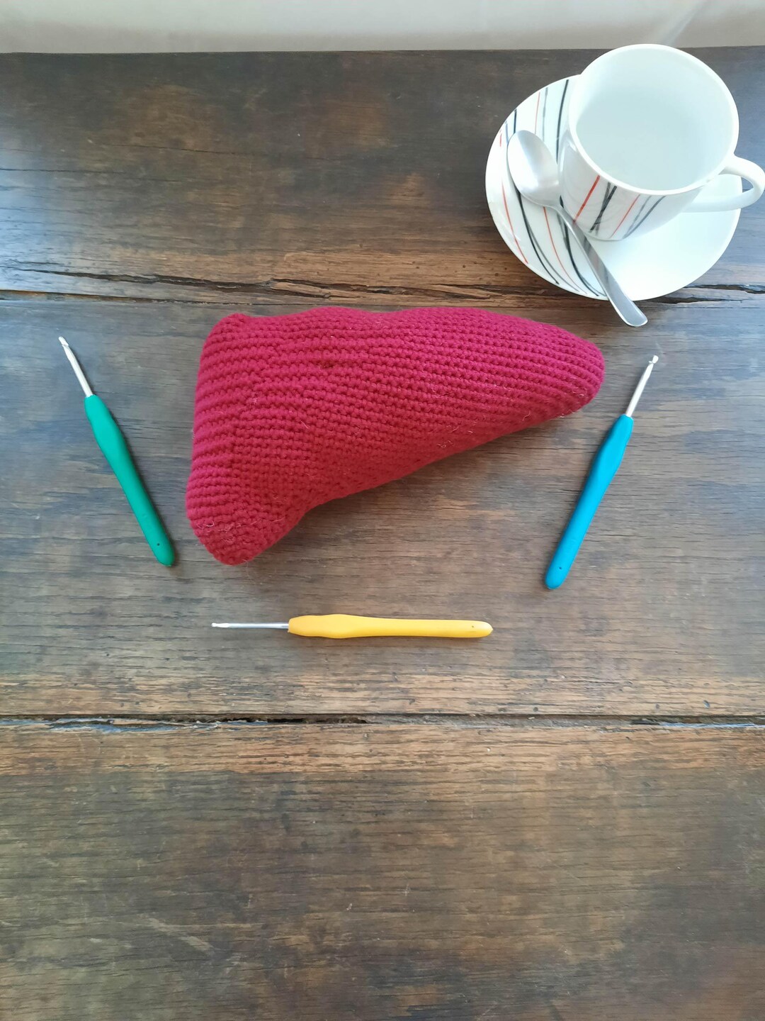 Crocheted Stuffed Liver – Anatomical Amigurumi – Educational and ...