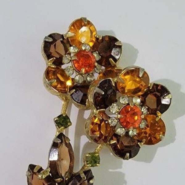 Orange Brooch - Etsy