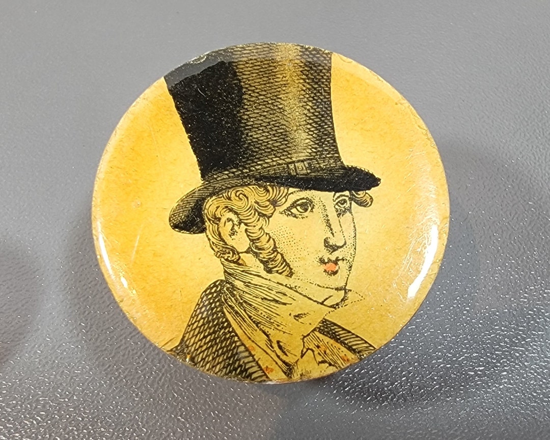 Georgian Dandy Cufflinks French Round Bridgerton Style Mr Darcy - Etsy