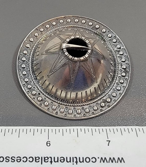 solje brooch Estonia or latvia antique unusual conica… - Gem