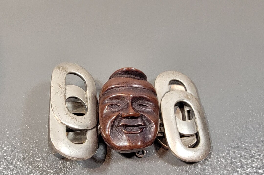 Diane Love Bracelet Trifari Very Rare Brown Mask - Etsy