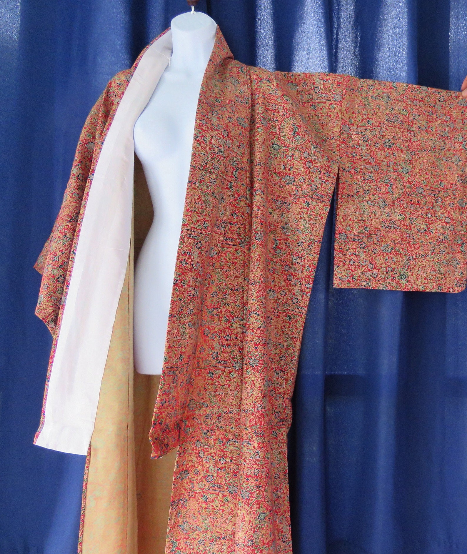 Kimono Multicolor Batik Casual Pattern High Quality Design | Etsy