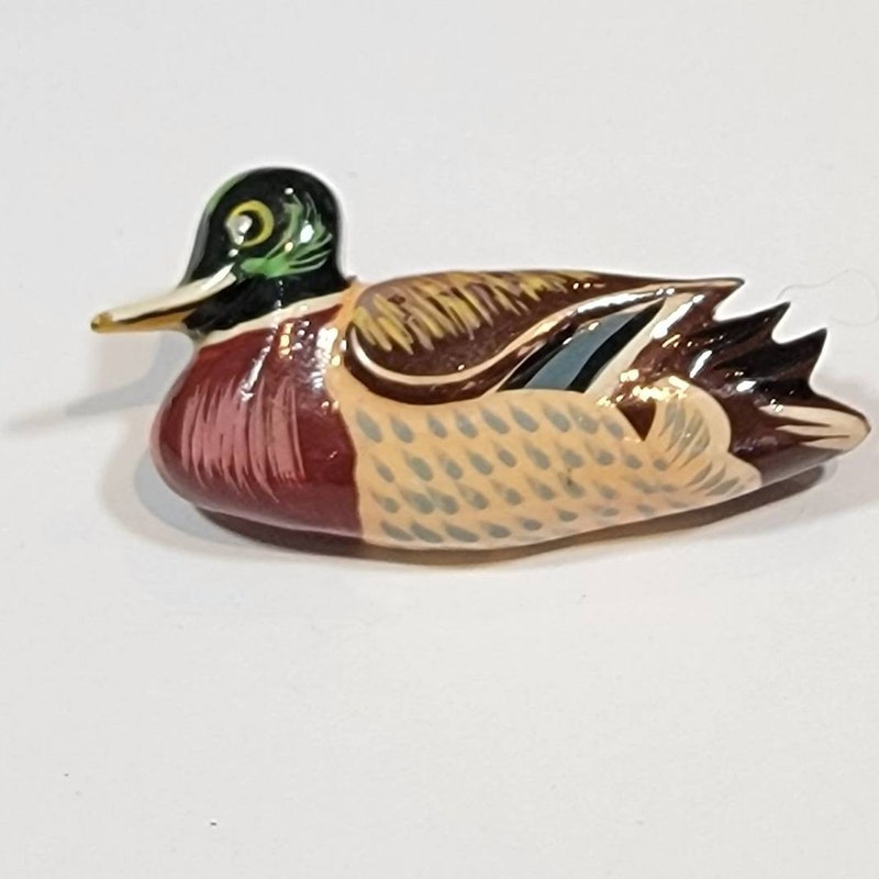 Duck Brooch - Etsy