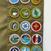 Vintage Boy Scout Badges on Merit Badge Sash 15 BSA Badges Camping ...