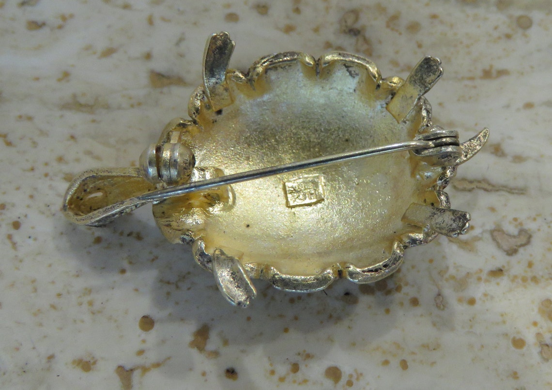 Turtle Pin Tortoise Brooch Silver Turtle Jewelry | Etsy