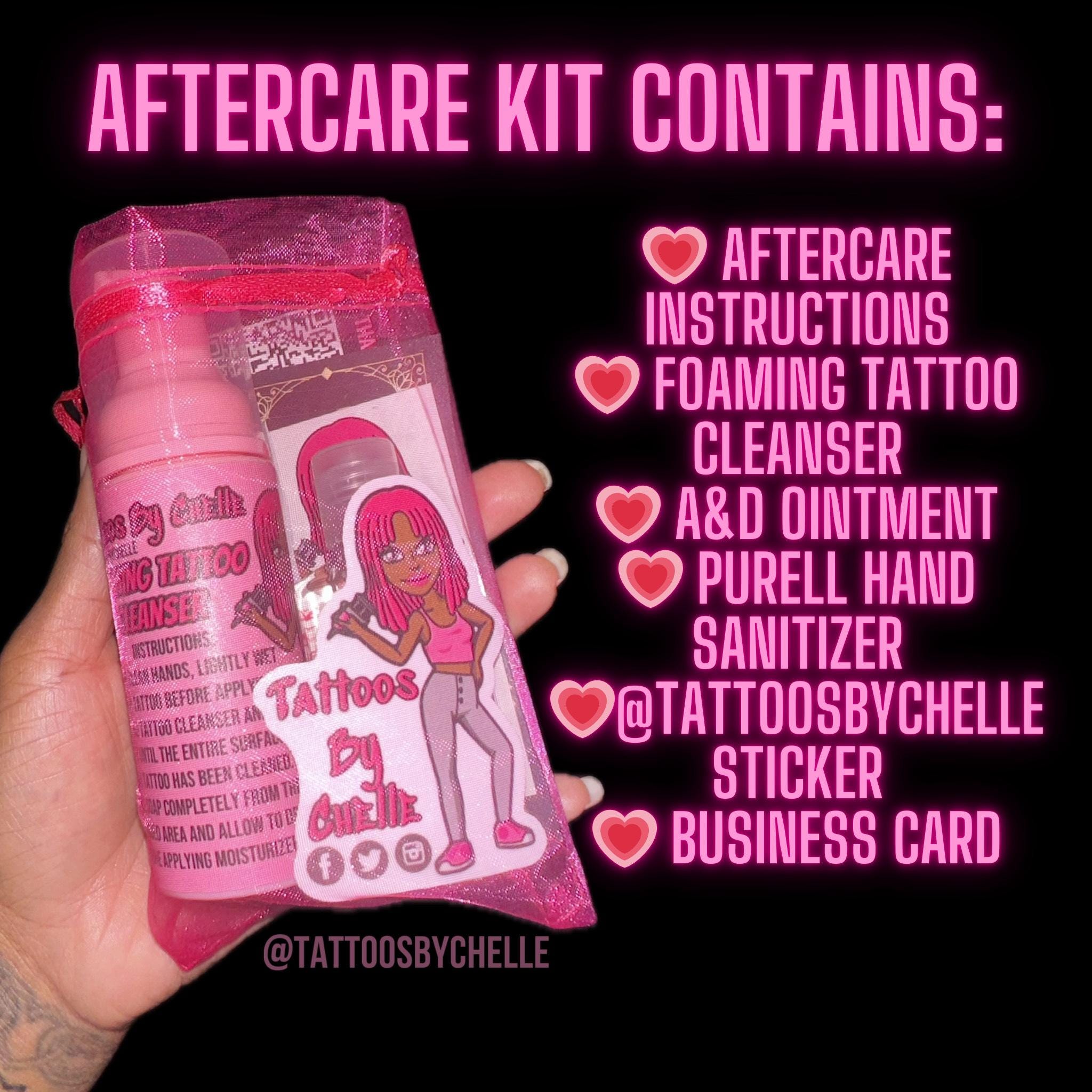 Aftercare — Complete Tattoo Aftercare Kit - Etsy