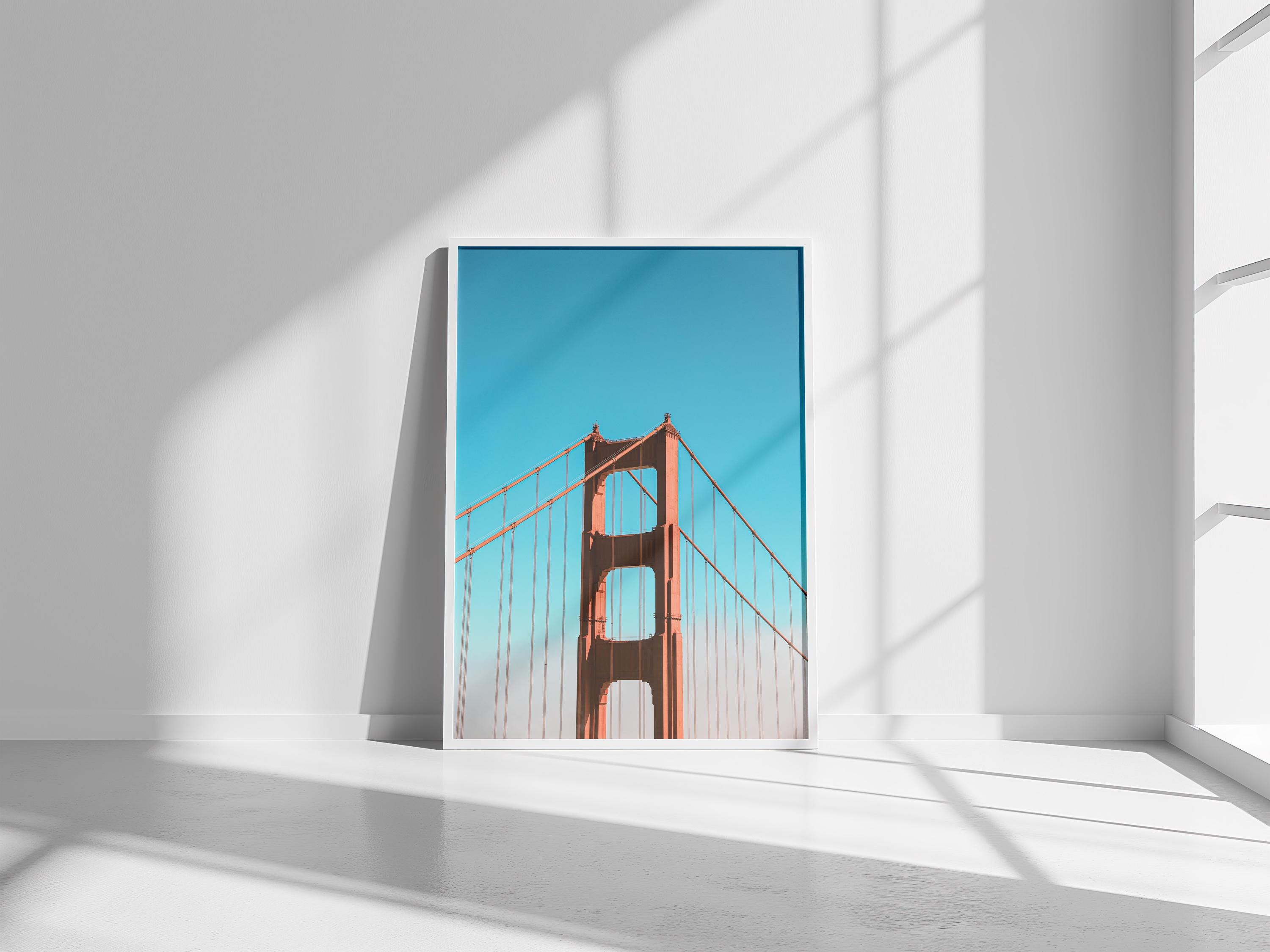 Golden Gate Bridge Photo Poster – Scenic Art Print, Perfect for Home ...
