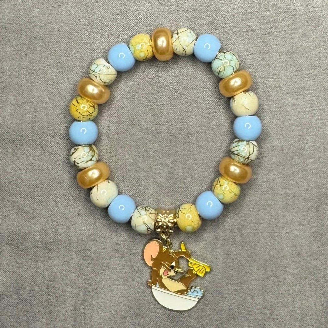 CLASSIC CARTOONS tom & Jerry Inspired Mouse 1 18cm Gold Spring Stretchy ...