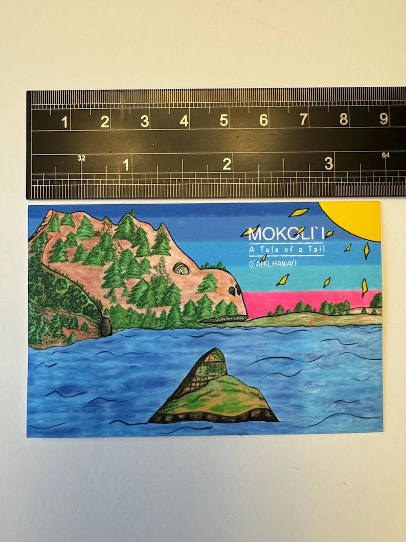 HAWAII MOKOLI’I Tale of the Tail Vinyl Die-cut Matte Sticker - Etsy