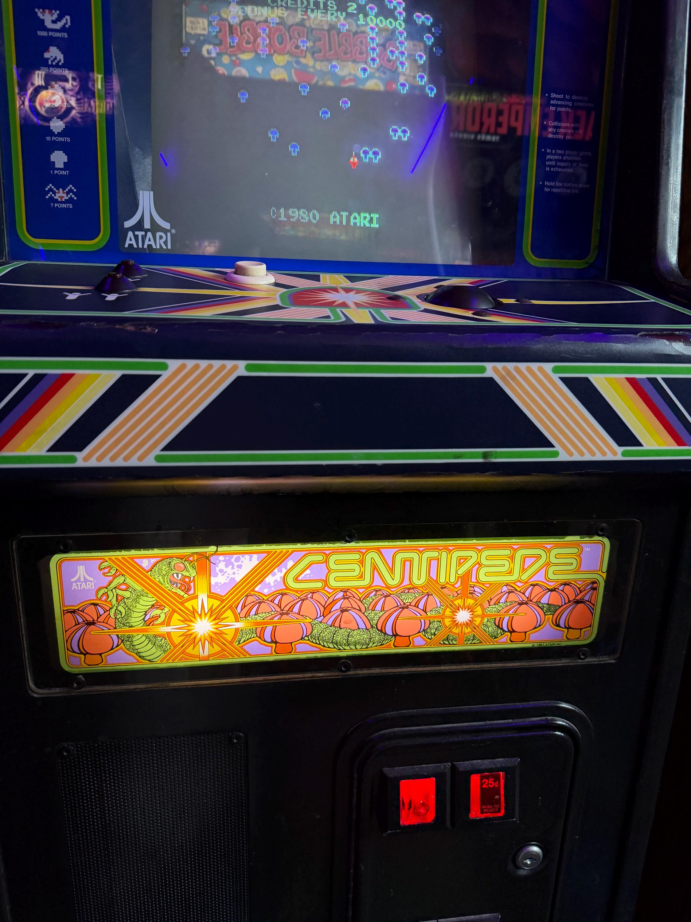 ARCADE Centipede Arcade Die-cut Matte Vinyl Sticker - Etsy