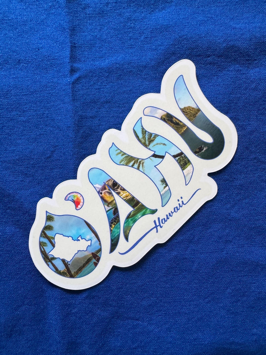 HAWAII O'AHU Logo Vinyl Die-cut Matte Sticker - Etsy