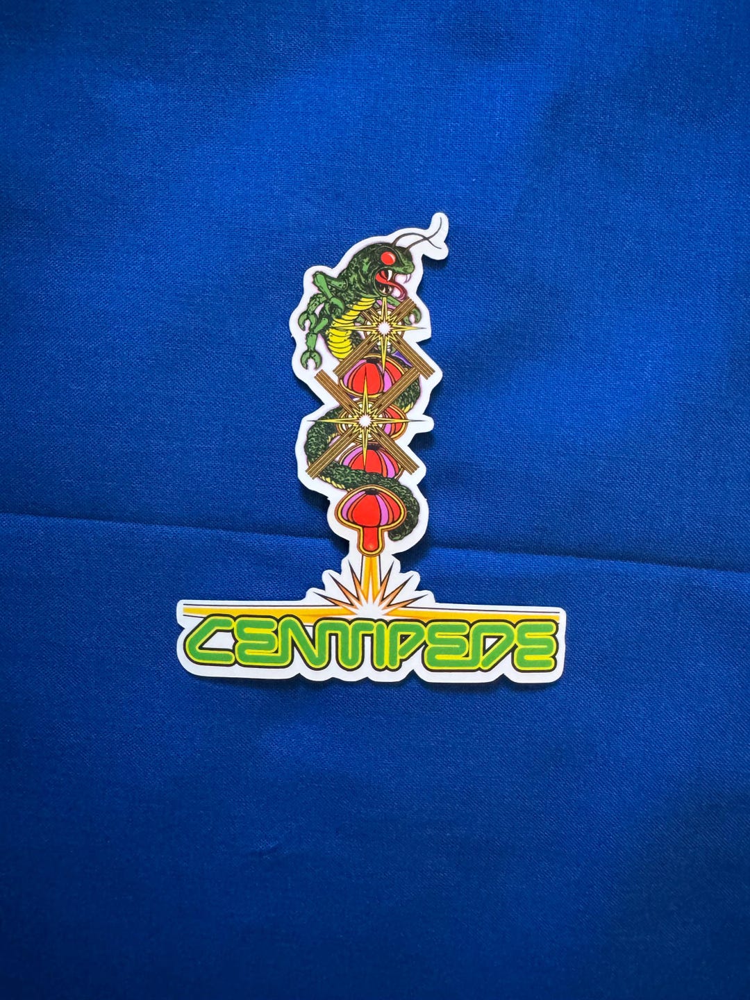 ARCADE Centipede Arcade Die-cut Matte Vinyl Sticker - Etsy