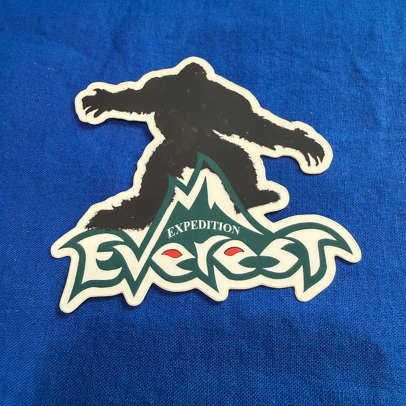 DISNEY Mount Everest Ride Art Blend Die-cut Vinyl Matte Sticker - Etsy