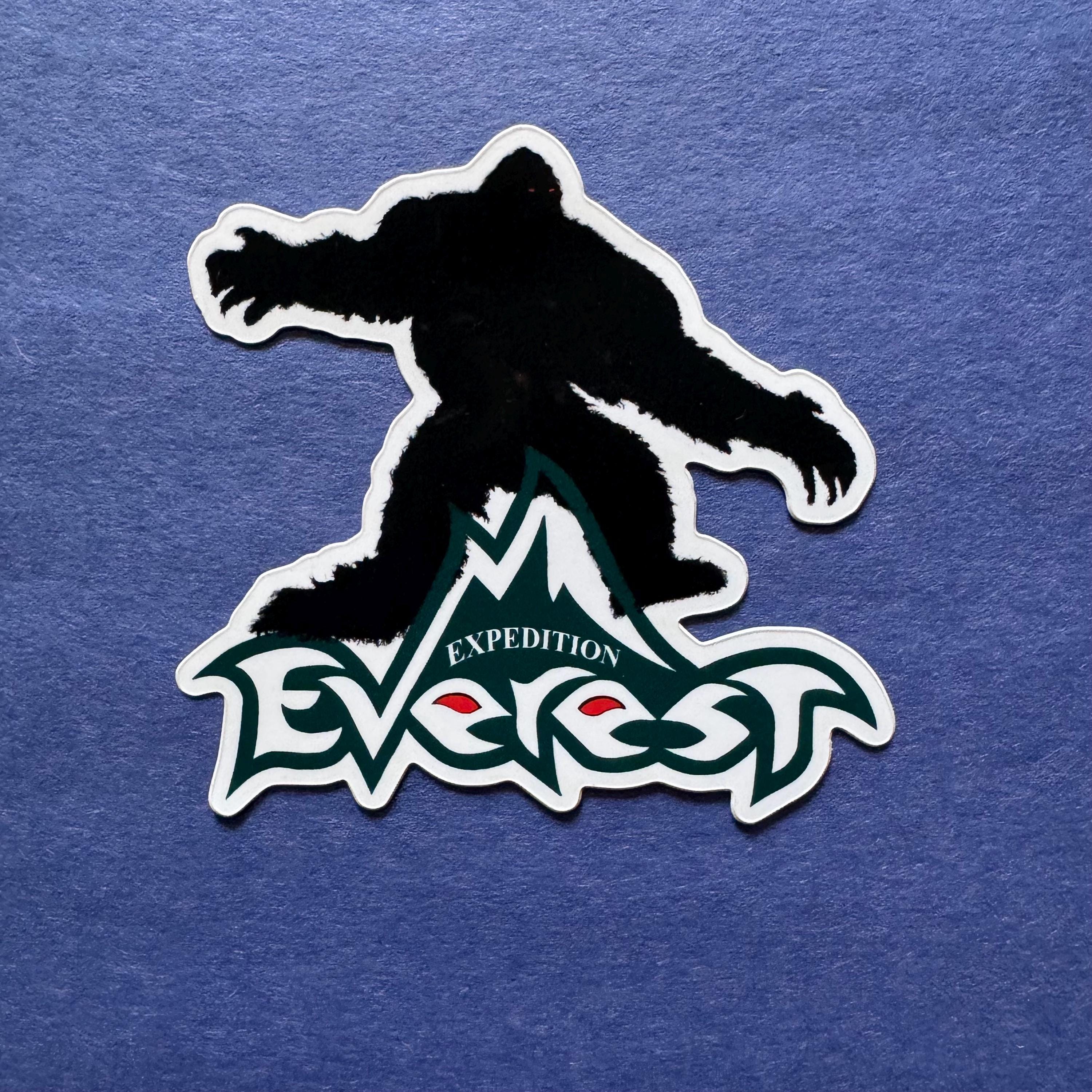 DISNEY Mount Everest Ride Art Blend Die-cut Vinyl Matte Sticker - Etsy