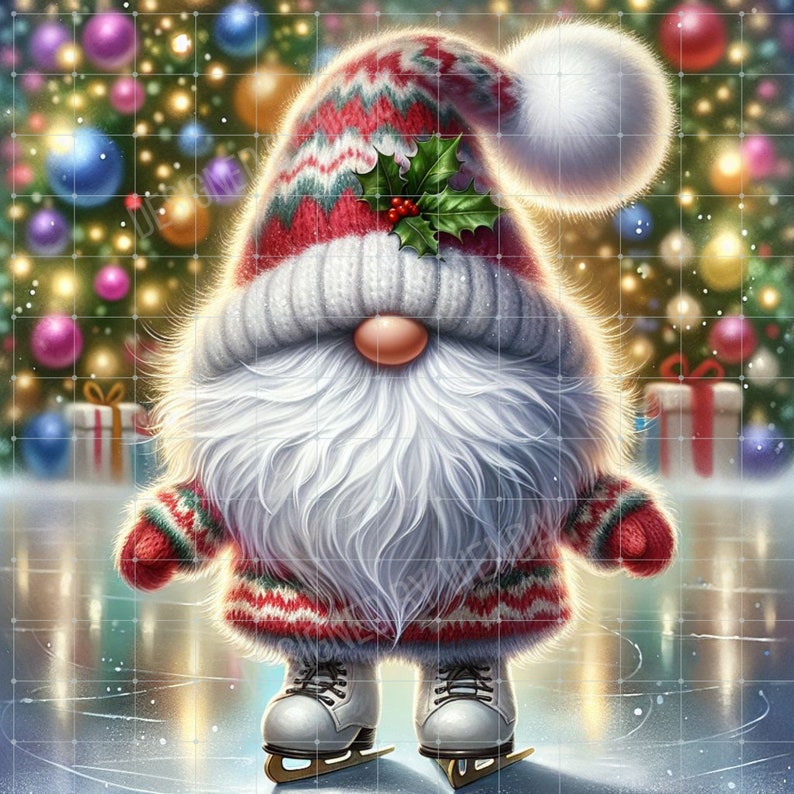 5 PRINTABLE Winter Garden Gnome, Download Garden Gnome, Posters for ...