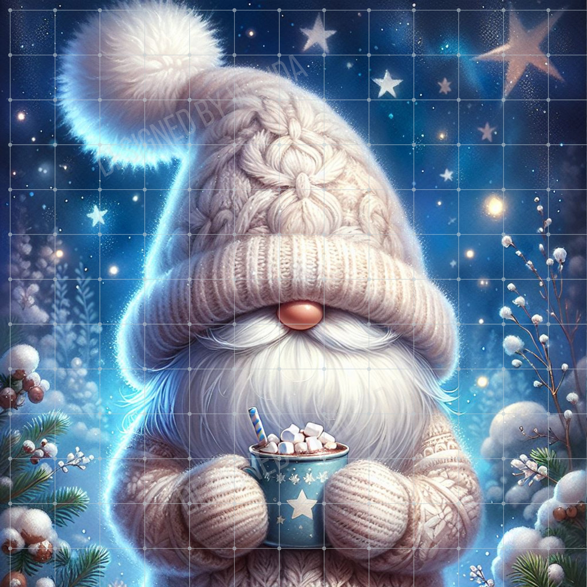 5 PRINTABLE Winter Garden Gnome, Download Garden Gnome, Posters for ...