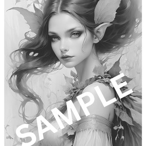 30 Gorgeous Goblins Ogres Coloring Pages, Fairies Coloring Book, Gnome ...