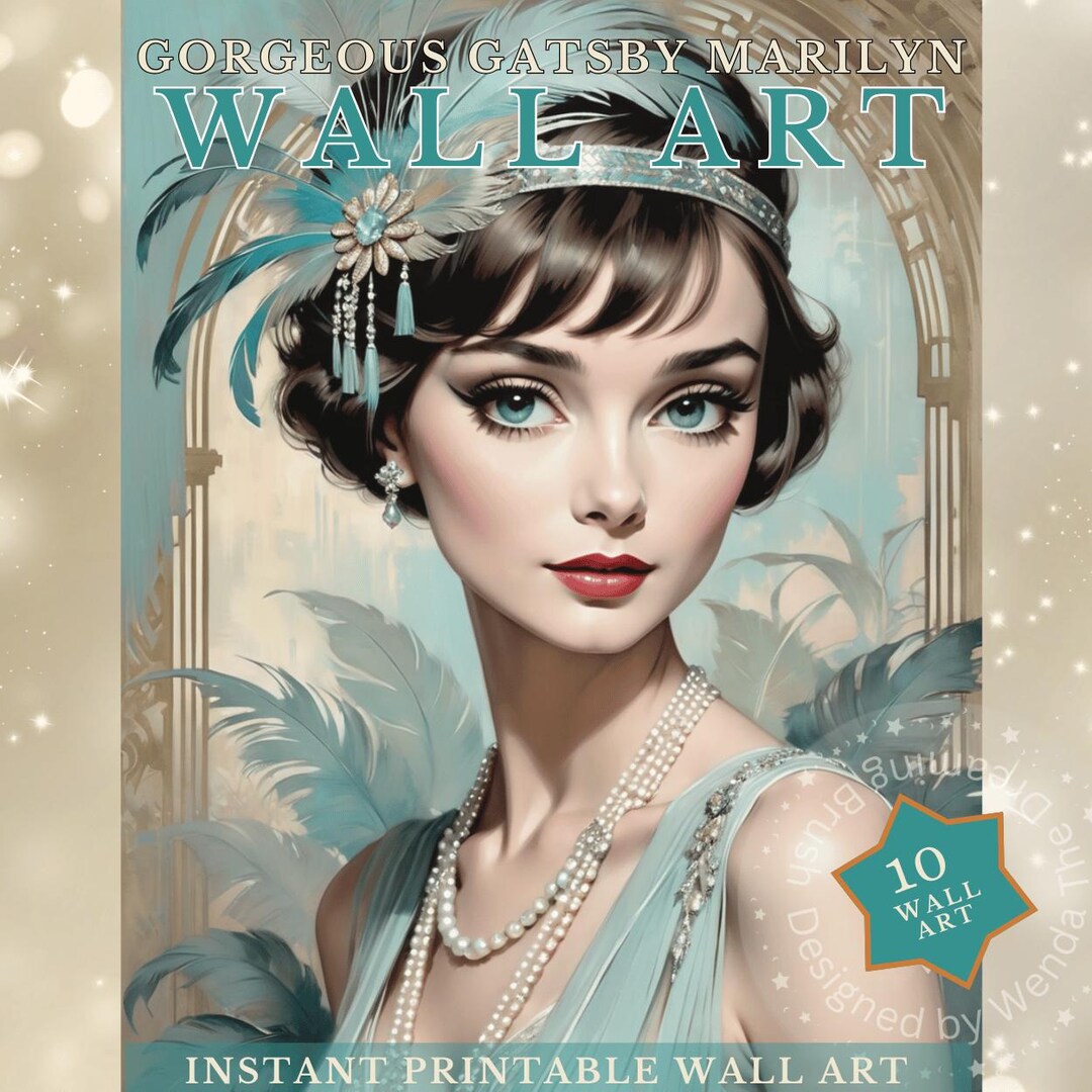 Gatsby-inspired Instant Download Prints, Junk Journal Pages, 1920s ...