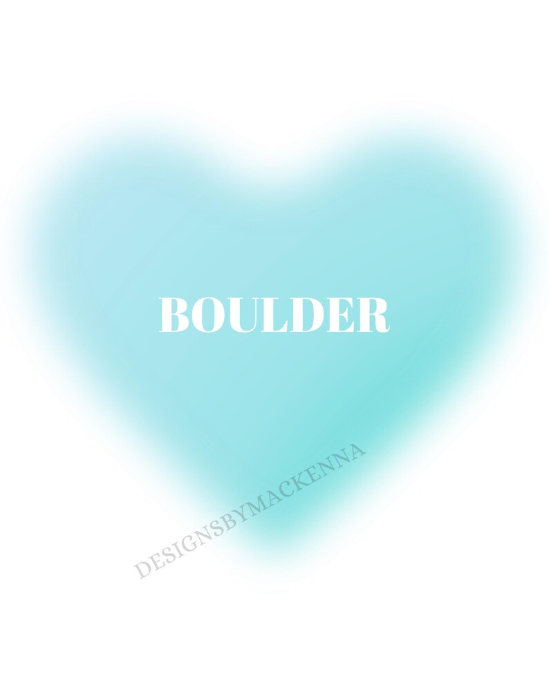 University of Colorado Boulder Blue Wall Art, Set of Six CU Boulder ...