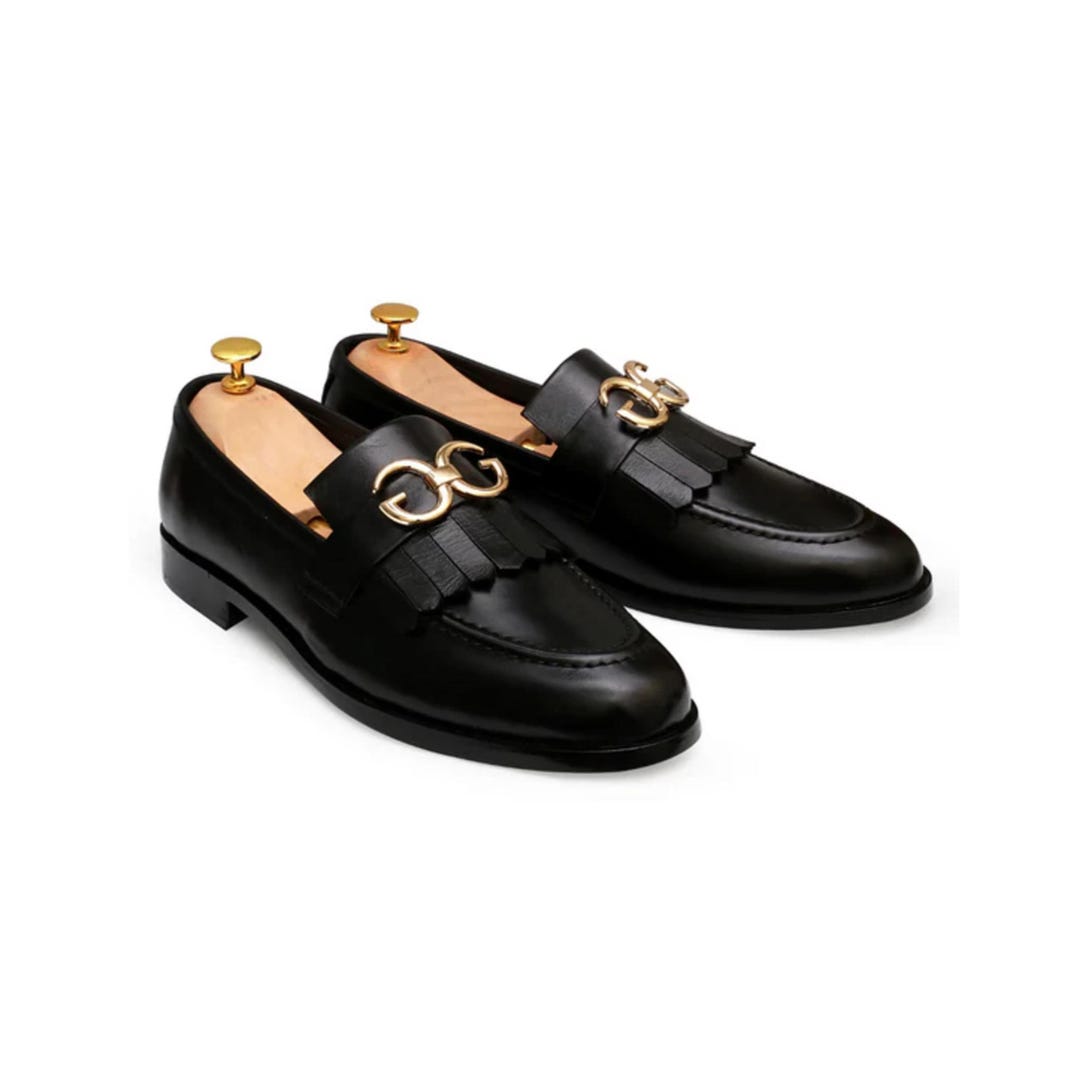 Handmade Leather Loafers: Custom Bespoke Men's Dress Shoes - Etsy
