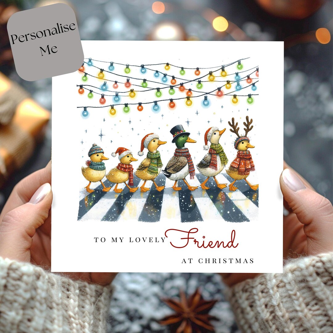 Christmas Card for Friend | Christmas Card | Happy Christmas ...