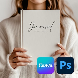 Hardcover-journal Mockup | Journal Matte | Easy Planner Journal Mockup ...