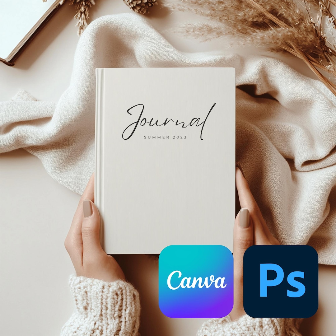 Hardcover-journal Mockup | Journal Matte | Easy Planner Journal Mockup ...