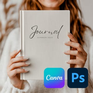 Hardcover-journal Mockup | Journal Matte | Easy Planner Journal Mockup ...