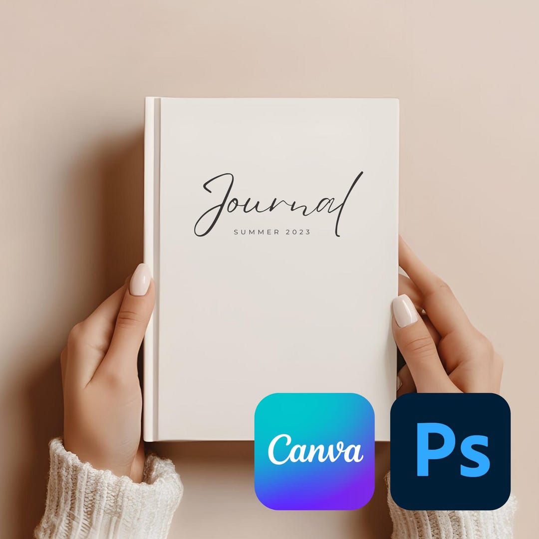 Hardcover-journal Mockup | Journal Matte | Easy Planner Journal Mockup ...