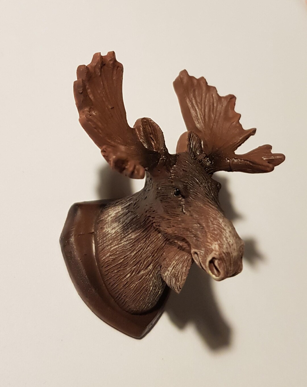 001.607/9 Dollhouse Miniature Moose Head Silly Sisters - Etsy