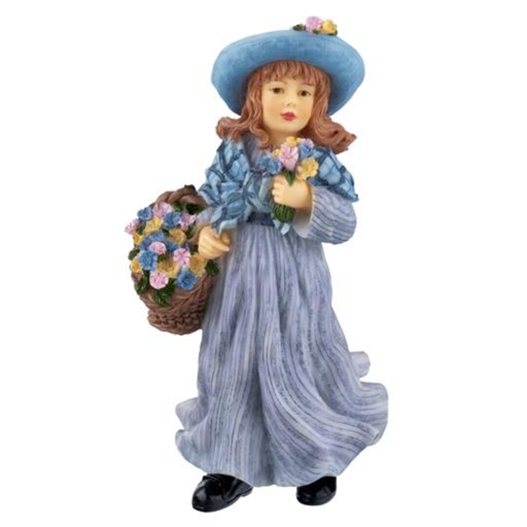 3097 - Dollhouse Doll Victoria, Preteen Girl With Basket, Houseworks ...