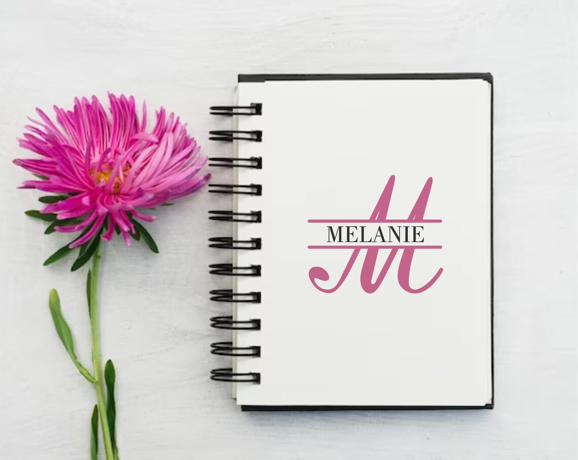 Split Monogram Alphabet SVG Bundle Frame Alphabet Cut Files 26 ...