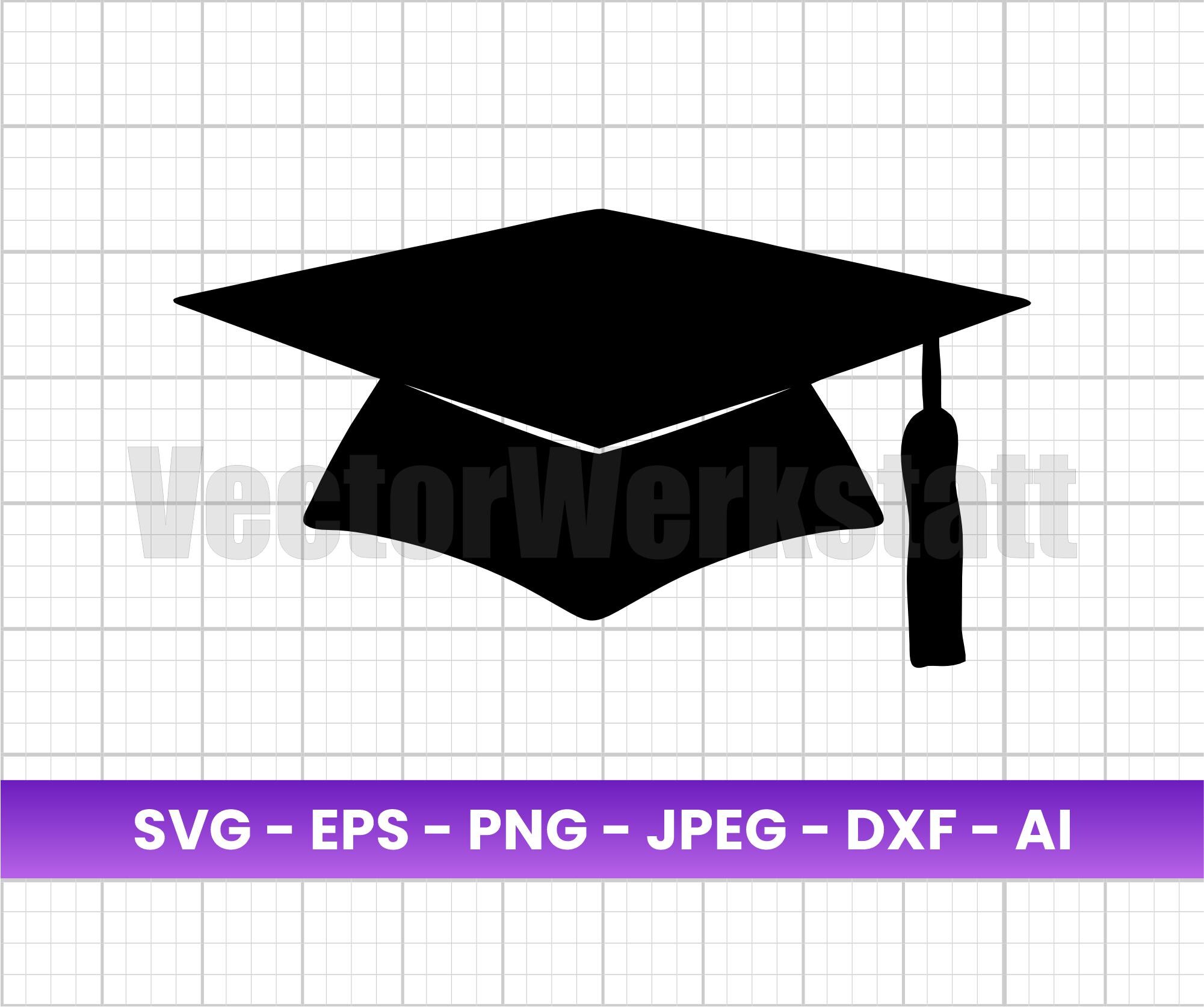 Graduation Cap SVG Graduation Hat Cut File Perfect for Cricut ...